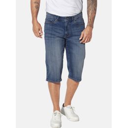 Bermudas Jan Vanderstorm "Jeansbermuda HARLORF", Herren, Gr. 68, N-Gr, blau, Obermaterial: 98% Baumwolle CO. 2% Elasthan EL., Hosen Bermudas