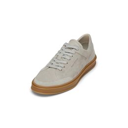 Marc O'Polo Sneaker MARC O'POLO "aus edlem Velours-Rindleder", Herren, Gr. 46, concrete clay, Obermaterial: 100% Leder (Rind), unifarben, Schuhe Sneaker