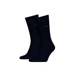 Kurzsocken Puma "Socken 2er Pack", Herren, Gr. 39-42, blau (marine), Obermaterial: 68% Baumwolle CO. 21% Polyester PES. 9% Polyamid PA. 2% Elasthan EL., Socken