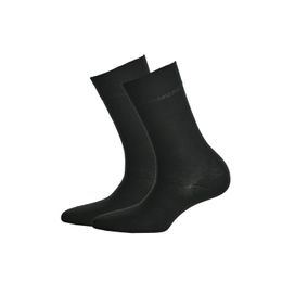 Kurzsocken Hudson "Socken 2er Pack", Damen, Gr. 35-38, schwarz, Obermaterial: 75% Baumwolle CO. 23% Polyamid PA. 2% Elasthan EL., Socken
