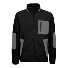Kapuzensweatjacke Blend "Kapuzensweatjacke BHLauke", Herren, Gr. L, schwarz, Obermaterial: 100% Polyester PES., Sweatjacken