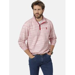 Sweatshirt Babista "Sweatshirt STILATESS", Herren, Gr. 48, rot (rot melange), Obermaterial: 62% Baumwolle CO. 38% Polyester COOLMAX PES(Coolmax)., Shirts Sweatshirt