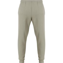 Jogginghose Urban Classics "Urban Classics Scuba Basic Sweatpants", Herren, Gr. 3XL, US-Gr&ouml;&szlig;en, palegr&uuml;n, 95% Polyester, 5% Elasthan, unifarben, normal, Hosen Jogginghose
