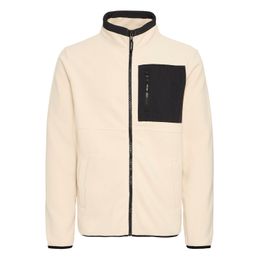 Fleecejacke Blend "Fleecejacke BHFloritz", Herren, Gr. XXL, beige (oatmeal), Obermaterial: 100% Polyester PES., Jacken Fleecejacke