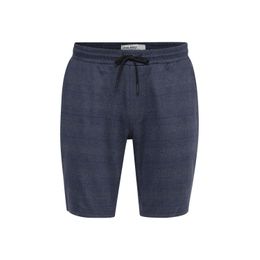 Sweatshorts Blend "Sweatshorts BHArgus", Herren, Gr. L, N-Gr, blau (marineblaus), Obermaterial: 60% Polyester PES. 38% Viskose CV. 2% Elasthan EL., Hosen Sweatshorts