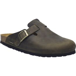 Clog Josef Seibel "Josef 04, oliv", Herren, Gr. 42, gr&uuml;n (oliv), Obermaterial: 100% Rindsleder Leather cow., Schuhe Clog