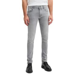 Marc O'Polo Slim-fit-Jeans MARC O'POLO "aus Bio-Baumwoll-Mix", Herren, Gr. 34, L&auml;nge 32, light grau wash, Obermaterial: 90% Baumwolle, 9% Polyester, 1% Elasthan, unifarben, slim fit normal, Jeans Slim-fit-Jeans