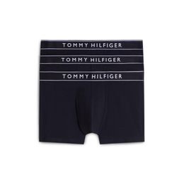 Trunk "DTM", Herren, Gr. M (50), 3 Stk., 3x desert sky, Webqualit&auml;t, Obermaterial: 95% Baumwolle, 5% Elasthan, Tommy Hilfiger Underwear, unifarben, k&ouml;rpernah, Unterhosen, k&ouml;rpernahe Passform mit elastischem Bund