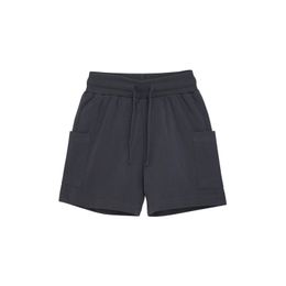 Sweatshorts EN FANT "Sweatshorts ENShorts", Jungen, Gr. 128, N-Gr, blau (india ink), Obermaterial: 95% Baumwolle CO. 5% Elasthan EL., Hosen Sweatshorts
