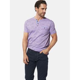 T-Shirt Babista "T-Shirt BELLAVERRO", Herren, Gr. L, lila (lila melange), Obermaterial: 100% Baumwolle CO., Shirts T-Shirt