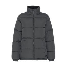 Steppjacke oxmo "Steppjacke OXMINNA", Damen, Gr. XXL, grau (forged iron), Obermaterial: 100% Polyester PES., Jacken Steppjacke