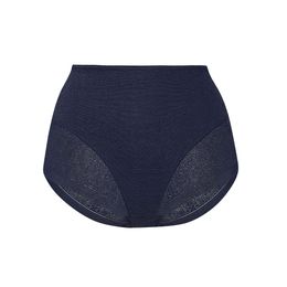 Shapingslip SuSa "Shaper Slip Milano", Damen, Gr. 44, blau (marine), Stoff, Obermaterial: 84% Polyamid PA. 13% Elasthan EL. 3% Baumwolle CO., Unterhosen