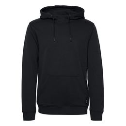 !Solid Kapuzenpullover SOLID "Hoodie SDQuinton", Herren, Gr. XL, schwarz (true schwarz), Obermaterial: 85% Polyester PES. 15% Baumwolle CO., unifarben, normal, ohne Ausschnitt, Pullover Kapuzenpullover