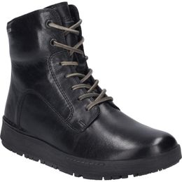 Stiefelette Josef Seibel "Anna 51, schwarz", Damen, Gr. 40, schwarz, Obermaterial: 100% Rindsleder Leather cow., Schuhe Stiefelette