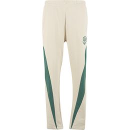 Jogginghose Ecko Unltd. "Ecko Unltd. Ecko Unltd. Construction Jogginghosen", Herren, Gr. XXL, US-Gr&ouml;&szlig;en, sand, gr&uuml;n, 80% Baumwolle, 20% Polyester, relaxed fit, Hosen Jogginghose