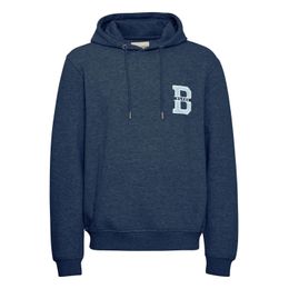Kaschmirpullover Blend "Kapuzensweatshirt BHSweatshirt", Herren, Gr. XL, blau (marineblaus), Obermaterial: 55% Polyester PES. 45% Baumwolle CO., Pullover