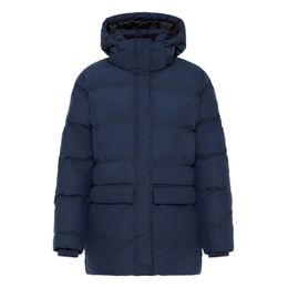 Steppjacke North Bend "Steppjacke NBPaul W CFT+ Puffer Jacket", Damen, Gr. 36, blau (navy blazer), Obermaterial: 100% Polyester PES., Jacken Steppjacke