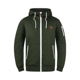 !Solid Kurzjacke SOLID "Kurzjacke SDTilly", Herren, Gr. M, gr&uuml;n (climb ivy), Obermaterial: 65% Polyester PES. 35% Baumwolle CO., Jacken Kurzjacke