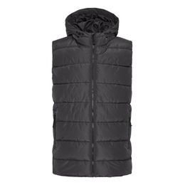 Steppweste North Bend "Steppweste NBAmato M", Herren, Gr. S, grau (phantom), Obermaterial: 100% Polyester PES., Westen Steppweste