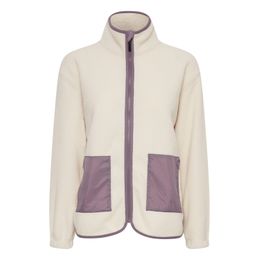 Outdoorjacke oxmo "Outdoorjacke OXPiper", Damen, Gr. XL, beige (birch), Obermaterial: 100% Polyester PES., regular fit normal, Jacken Outdoorjacke