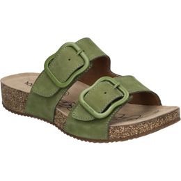 Sandale Josef Seibel "Tonga 64, khaki", Damen, Gr. 40, gr&uuml;n (khaki), Obermaterial: 100% Rindsleder Leather cow., Schuhe Sandale