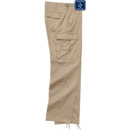 Cargohose Brandit "Brandit Herren US Ranger Cargo Pants", Damen, Gr. L, US-Gr&ouml;&szlig;en, beige, 65% Polyester, 35% Baumwolle, loose fit, Hosen Cargohose