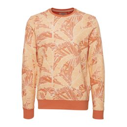 Longpullover Blend "Sweatshirt BHSweatshirt", Herren, Gr. XXL, orange (brandied melon), Obermaterial: 60% Baumwolle CO. 40% Polyester PES., Sweatshirts Longpullover