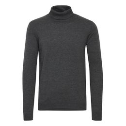Strickfleece-Pullover 11 Project "Strickpullover PRIngbert", Herren, Gr. XL, grau (dunkelgrau melange), Obermaterial: 50% Baumwolle CO. 50% Polyacryl PAN., Pullover