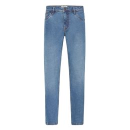 !Solid Slim-fit-Jeans SOLID "Slim-fit-Jeans SDPAYTON", Herren, Gr. 30, L&auml;nge 32, blau (middle blau denim), Obermaterial: 68% Baumwolle CO. 27% Polyester PES. 3% Viskose CV. 2% Elasthan EL., Jeans Slim-fit-Jeans