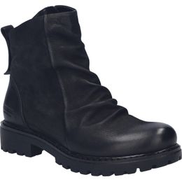 Stiefelette Josef Seibel "Melinda 33, schwarz", Damen, Gr. 39, schwarz, Obermaterial: 100% Rindsleder Leather cow., Schuhe Stiefelette