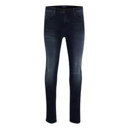 Skinny-fit-Jeans Blend "Skinny Jeans BHEcho", Herren, Gr. 27, L&auml;nge 30, blau (denim blau schwarz), Obermaterial: 89% Baumwolle CO. 7% Elastodien ED. 4% Elasthan EL., Jeans
