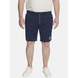 Shorts CHARLES COLBY "Schlupfshort BARON COLB", Herren, Gr. 54, N-Gr, blau (dunkelblau), Obermaterial: 98% Baumwolle CO. 2% Elasthan EL., comfort fit, Hosen Shorts