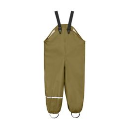 Regenhose CeLaVi "Regenhose CEMagic", M&auml;dchen, Gr. 120, N-Gr, braun (nutria), Obermaterial: 100% Polyester PES., Overalls Regenhose