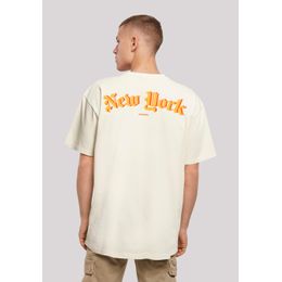 F4NT4STIC "New York Orange OVERSIZE TEE" Print