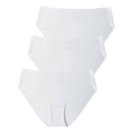 Minislip Nina von C. "3er Pack Damen Minislip Secret Soft & Shape", Damen, Gr. S, wei&szlig;, Obermaterial: 86% Polyamid PA. 14% Elasthan EL., Unterhosen