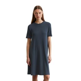 Marc O'Polo Jerseykleid MARC O'POLO "mit TENCEL&trade; Modal", Damen, Gr. M, Normalgr&ouml;&szlig;en, m886, Obermaterial: 50% Baumwolle, 47% Modal, 3% Elasthan, unifarben, loose fit knielang, Rundhals, Kleider Jerseykleid