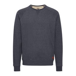 Longpullover Blend "Sweatshirt BHAlex", Damen, Gr. M, blau (navy), Obermaterial: 60% Baumwolle CO. 40% Polyester PES., Sweatshirts Longpullover