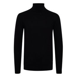 Strickfleece-Pullover 11 Project "Strickpullover PRIngbert", Herren, Gr. L, schwarz, Obermaterial: 50% Baumwolle CO. 50% Polyacryl PAN., Pullover