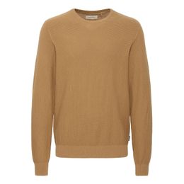 Strickfleece-Pullover Blend "Strickpullover BHPullover", Herren, Gr. XL, braun (otter), Obermaterial: 100% Baumwolle CO., Pullover
