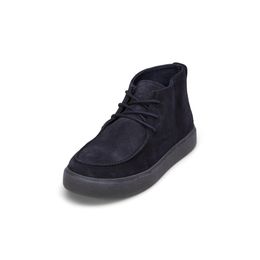 Marc O'Polo Stiefelette MARC O'POLO "aus ge&ouml;ltem Veloursleder", Herren, Gr. 46, true navy, Obermaterial: 100% Leder (Rind), unifarben, Schuhe Stiefelette
