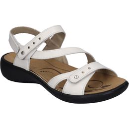 Sandale Josef Seibel "Ibiza 70, weiss", Damen, Gr. 35, wei&szlig;, Obermaterial: 100% Rindsleder Leather cow., Schuhe Sandale