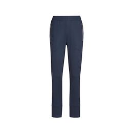 2-in-1-Hose GOLDNER "Jogpant", Damen, Gr. 38, N-Gr, blau (marine), Obermaterial: 91% Polyester PES. 9% Elasthan EL., Hosen