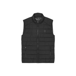 Marc O'Polo Steppweste MARC O'POLO "Steppweste Woven Outdoor Vest 1er Pack", Herren, Gr. M, schwarz, Obermaterial: 100% Polyester PES. Futter: 100% Polyamid PA. 100% Polyester PES., Westen Steppweste