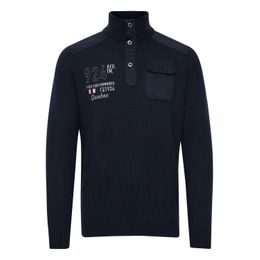 Troyer FQ1924 "Troyer FQErlong", Herren, Gr. L, blau (navy blazer), Obermaterial: 50% Baumwolle CO. 50% Polyacryl PAN., bedruckt, normal, Pullover Troyer