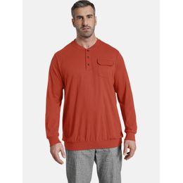 Sweatshirt CHARLES COLBY "Sweatshirt EARL KEITH", Herren, Gr. 3XL, orange, Obermaterial: 100% Baumwolle CO., Shirts Sweatshirt
