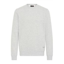 Longpullover INDICODE "Sweater IDPlaytor", Herren, Gr. XXL, grau (lt grau mix), Obermaterial: 60% Baumwolle CO. 40% Polyester PES., Pullover Longpullover