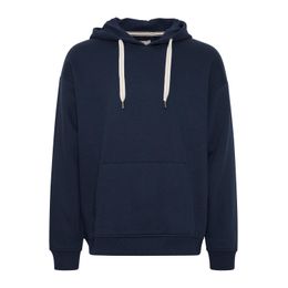 Kapuzenpullover Blend "Hoodie BHHoodie", Herren, Gr. L, blau (marineblaus), Obermaterial: 60% Baumwolle CO. 40% Polyester PES., normal, ohne Ausschnitt, Pullover Kapuzenpullover