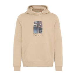 Kapuzenpullover Blend "Hoodie BHIstvan", Herren, Gr. XXL, grau (plaza taupe), Obermaterial: 60% Baumwolle CO. 40% Polyester PES., Pullover Kapuzenpullover