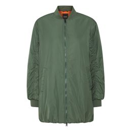 Bomberjacke oxmo "Damen Blouson OXCamille", Damen, Gr. 36, gr&uuml;n (cilantro), Obermaterial: 100% Polyester PES., Jacken Bomberjacke