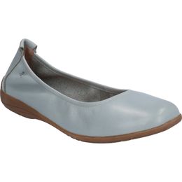 Ballerina Josef Seibel "Fenja 01, skyblue", Damen, Gr. 36, blau (skyblau), Obermaterial: 100% Rindsleder Leather cow., Schuhe Ballerina